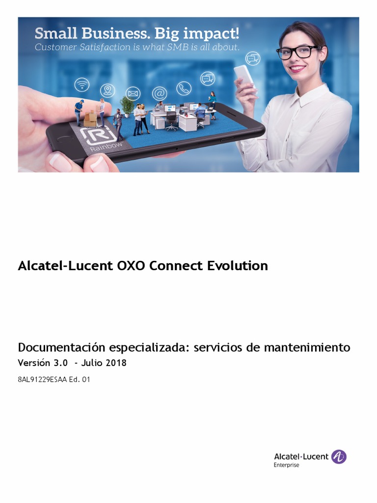OXO Connect Evolution 3.0 SD MaintenanceServices 8AL91229ESAA 1 Es | PDF