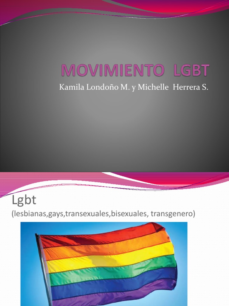 Historia y símbolos del movimiento LGBTTIQ | PDF | Política | Ciencias ...