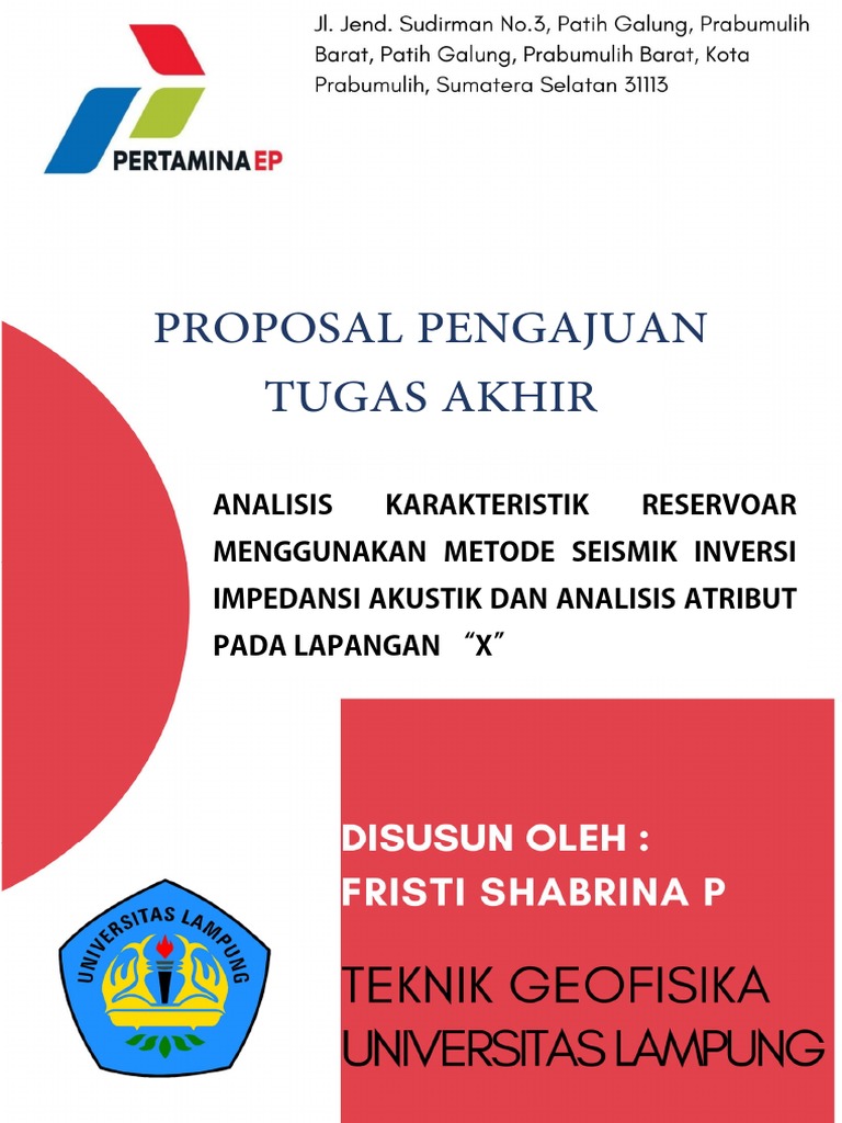 Proposal Pengajuan Tugas Akhir - Fristi Shabrina P - Universitas ...