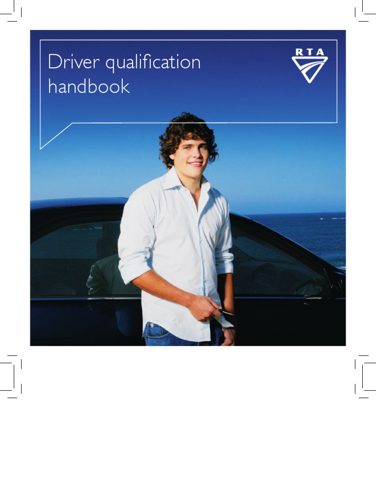 Driver Qualification Handbook | PDF | Driving | Question