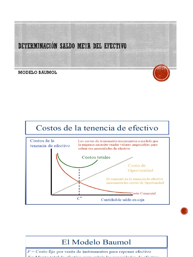 Modelo Baumol | PDF