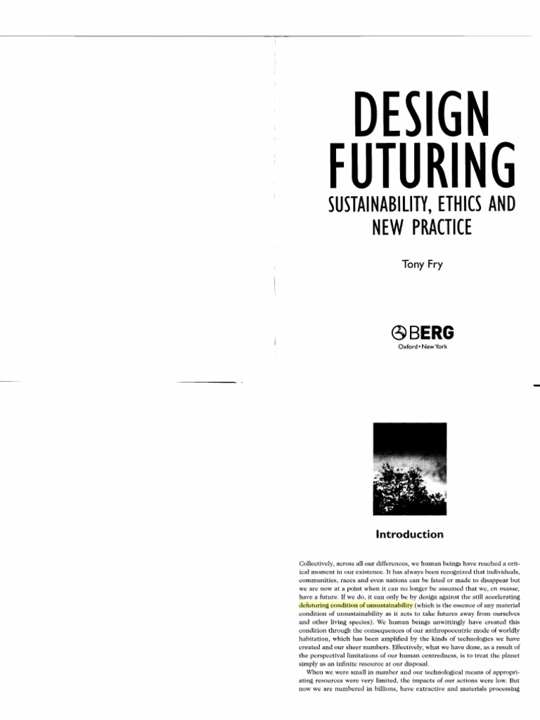 FRY, Tony - Design - Futuring | PDF