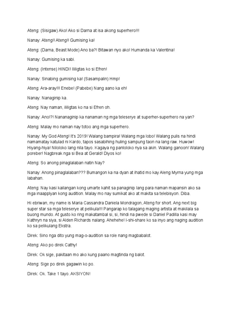 Filipino Declamation | PDF