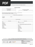 Registro Generador Semarnat-07-017 Editable | PDF | Residuos | Bienestar