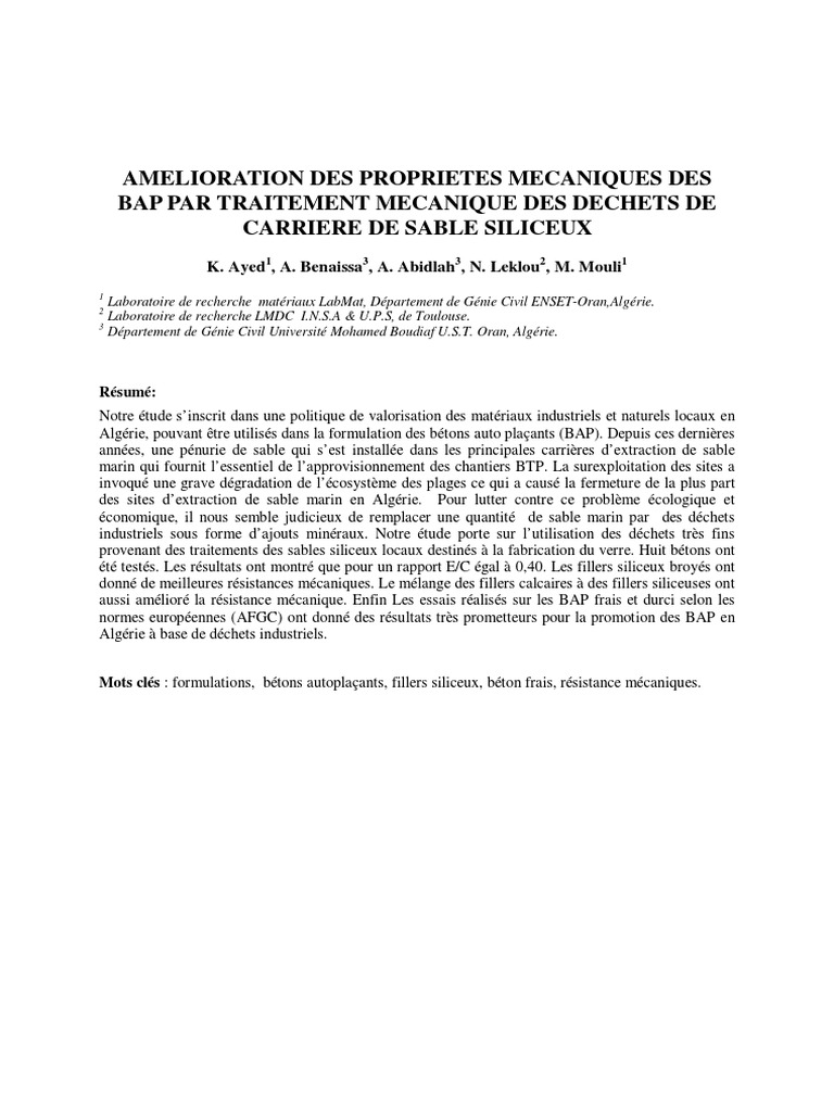 Valorisation des Déchets en BAP | PDF | Maison et jardin | Technologie ...
