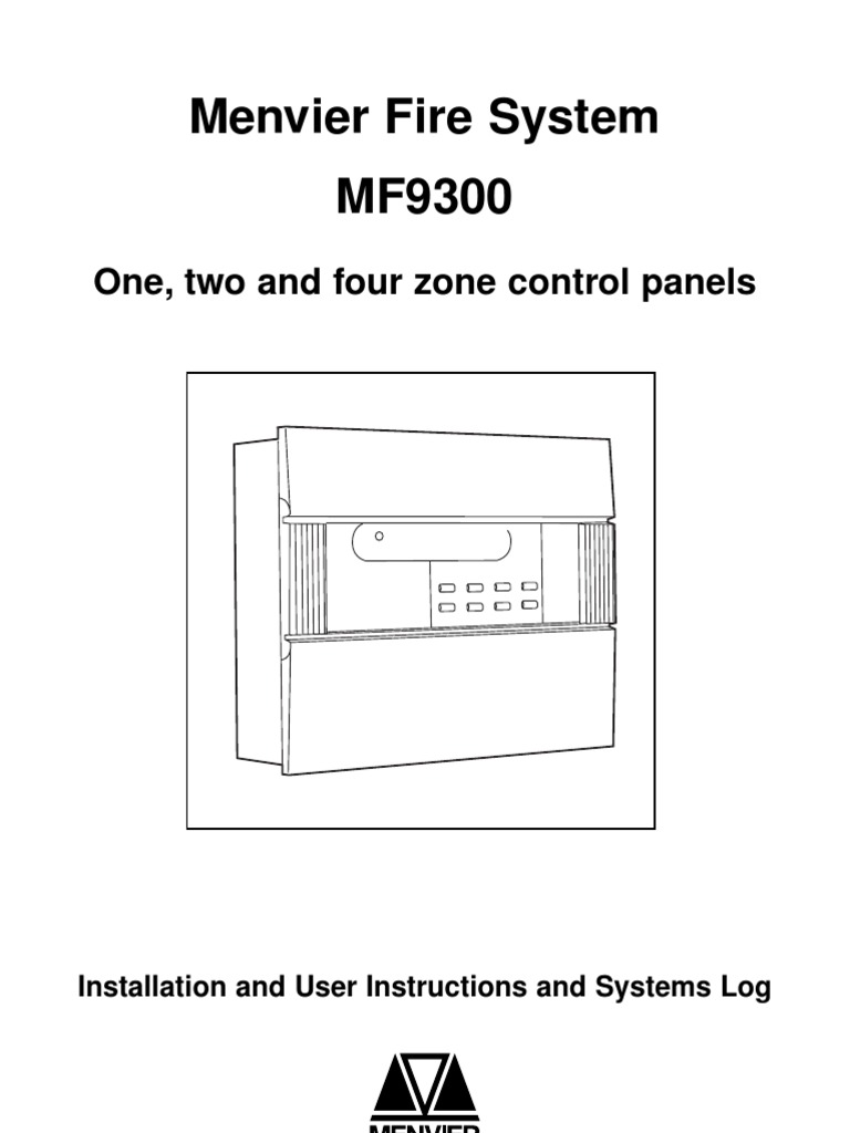 Fire - Menvier MF9300 User | PDF | Relay | Electrical Connector