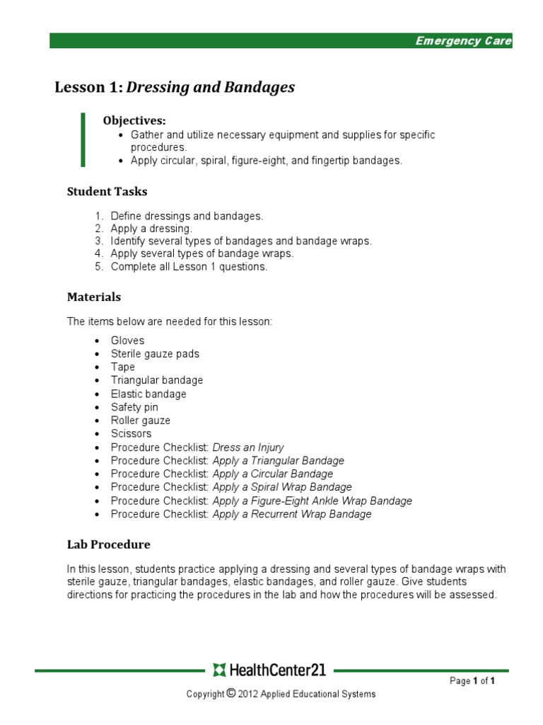 First Aid Rubrics 9 | PDF | Sports
