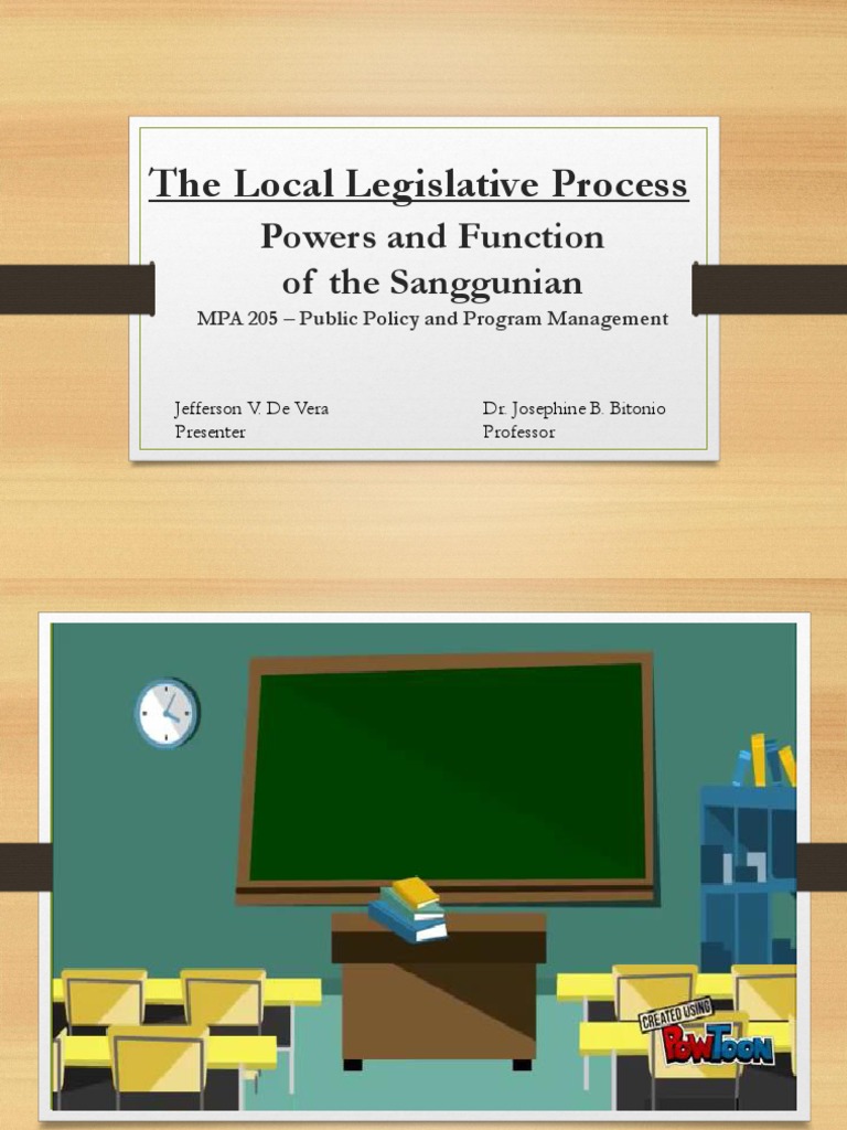 Local Legislative Powers & Process | PDF | Congressional Oversight | Virtue
