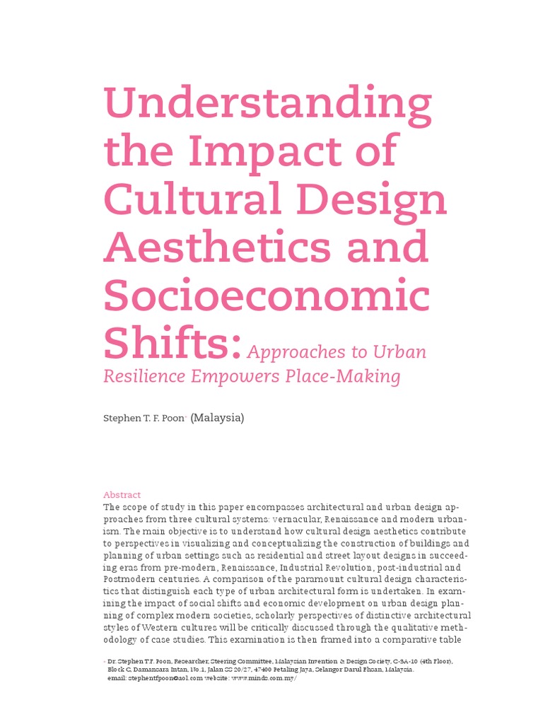 Understanding the Impact of Cultural Design Aesthetics on Approaches to ...