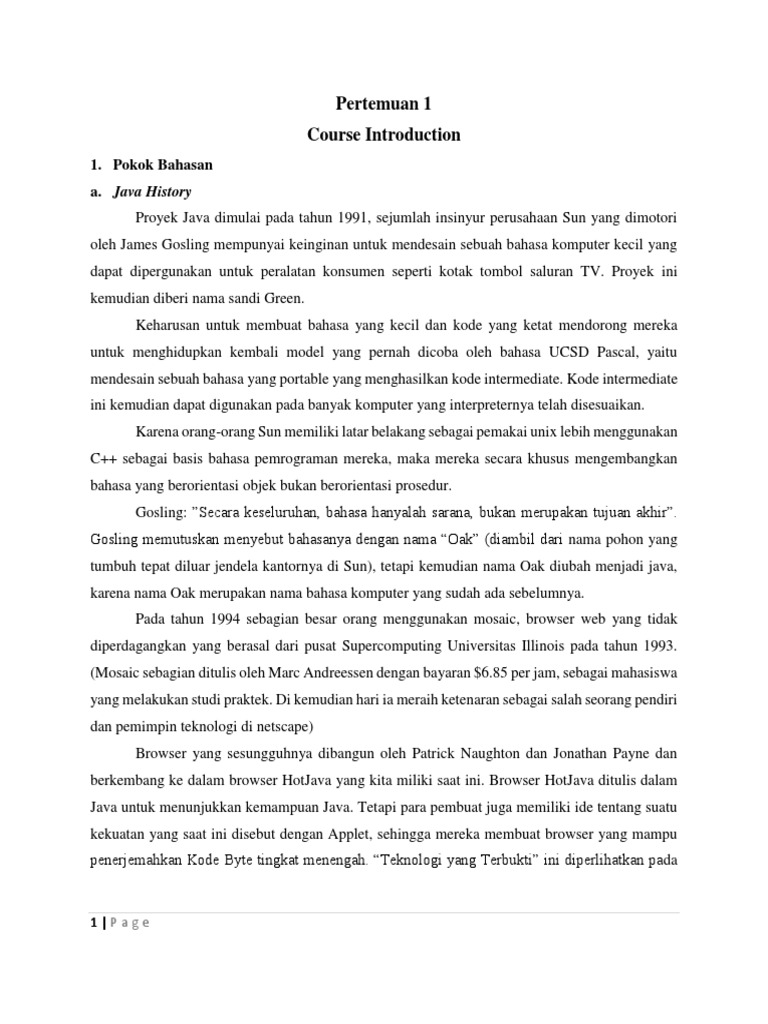 Modul Praktikum PBO | PDF