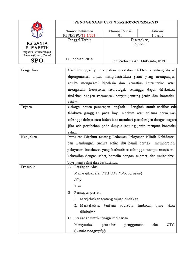 CTG | PDF | Kesehatan Holistik