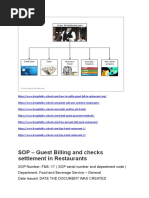 Cashier Standard Operating Procedure | PDF | Business