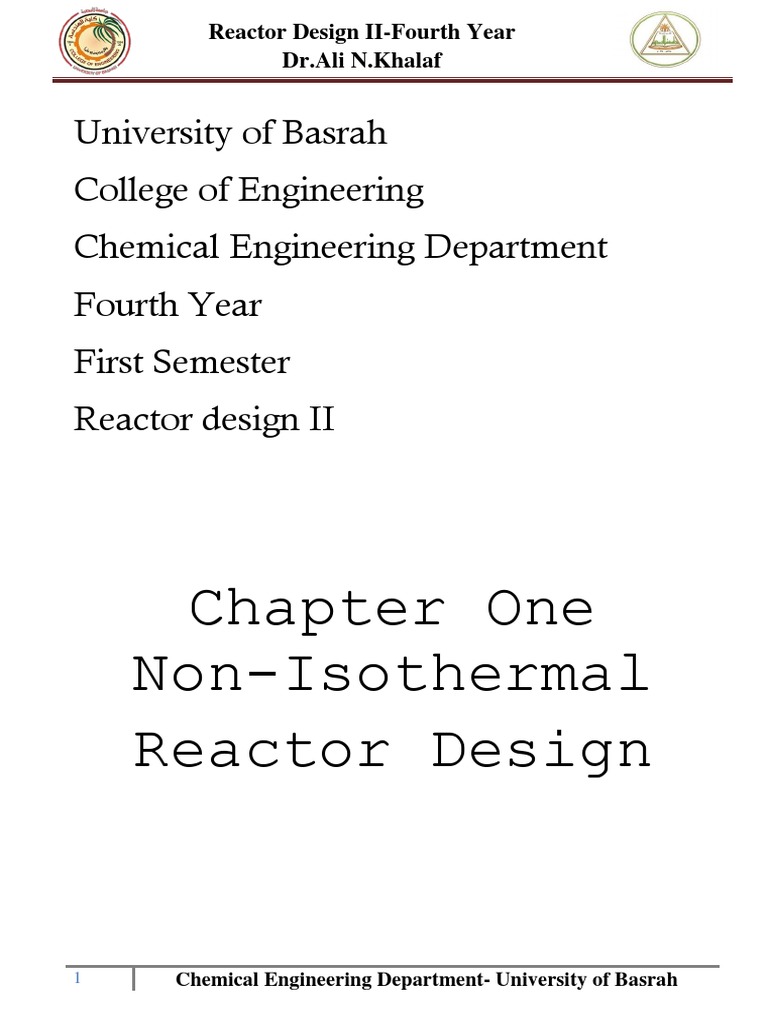 Reactor Design II | PDF | Chemical Reactor | Reaction Rate