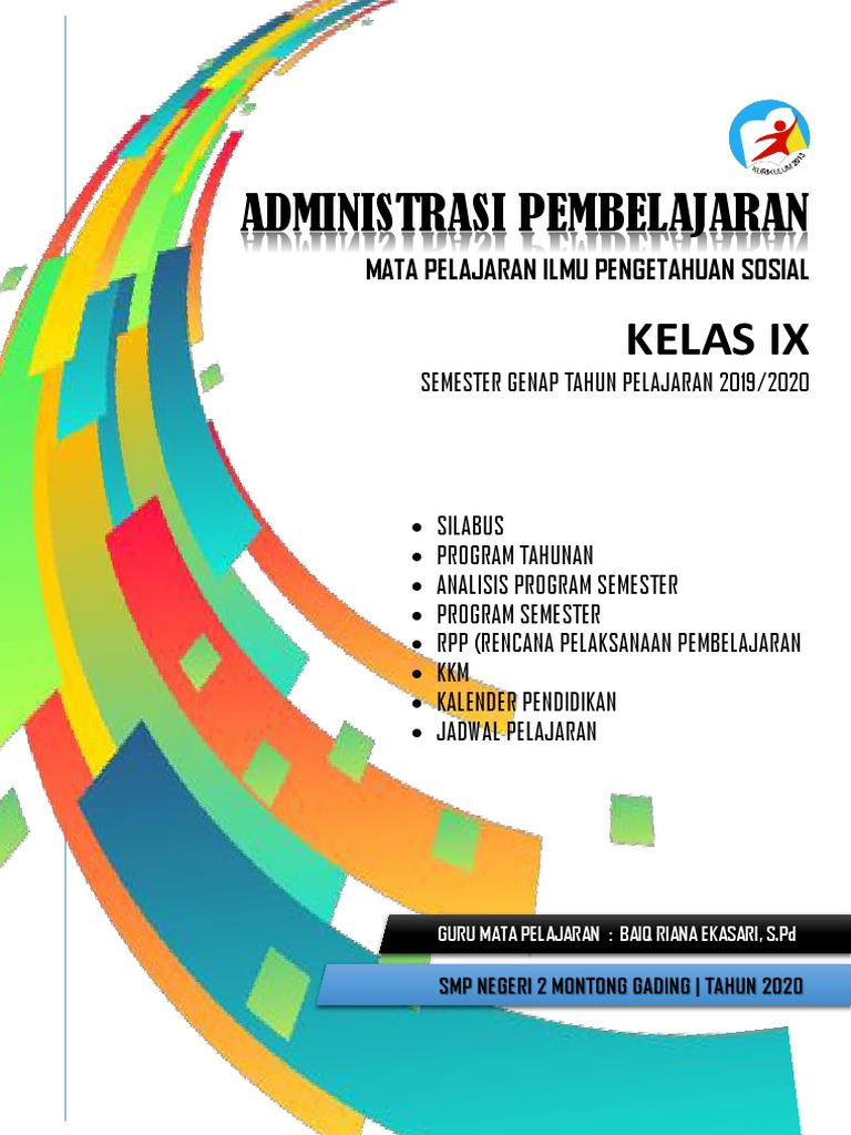 Cover RPP A4 | PDF | Ilmu Sosial