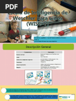WISC-V - Test de Inteligencia de Wechsler para Niños | PDF | Escala de ...