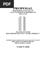 Contoh Proposal Kelompok Nelayan | PDF | Sains & Matematika | Teknologi & Rekayasa