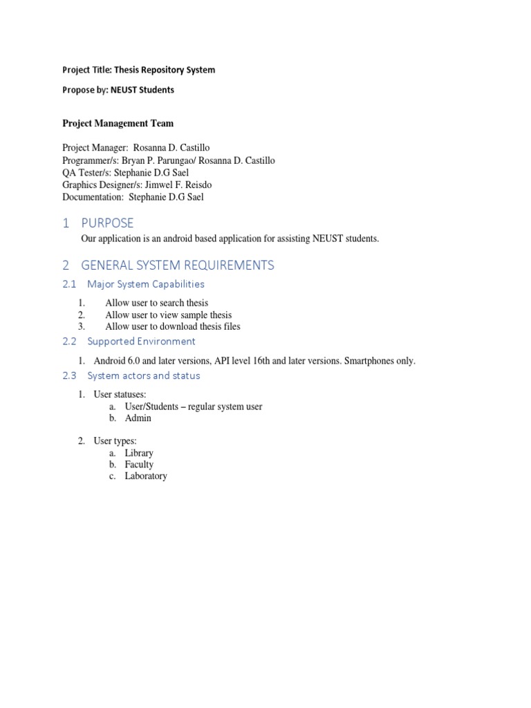 Thesis Repository | PDF | Free Software | Microsoft Windows