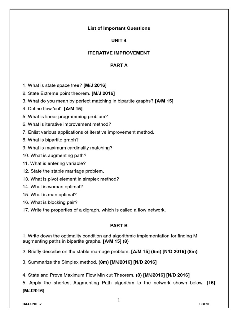 DAA UNIT 4 - Final | PDF