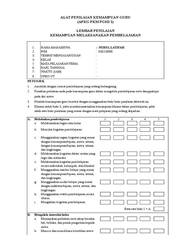 Apkg 1 Dan 2 - PKM Ut | PDF | Karier & Perkembangan