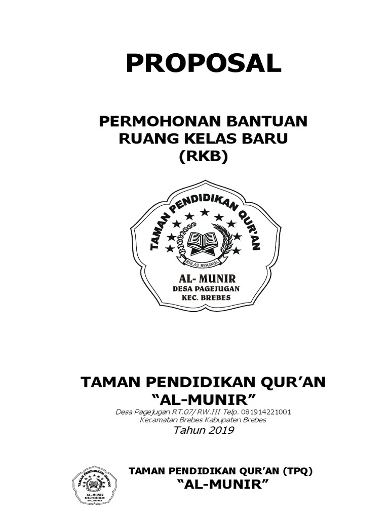 Proposal TPQ Untuk Kesra | PDF