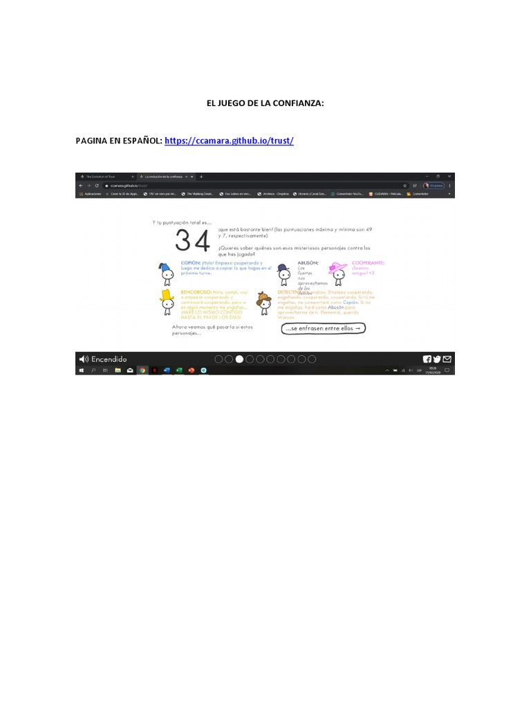 El Juego De La Confianza Español Pdf