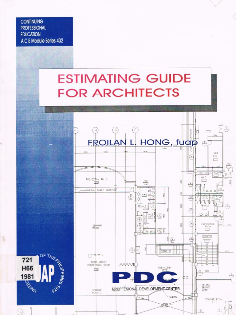 Estimating Guide For Architects PDF | PDF