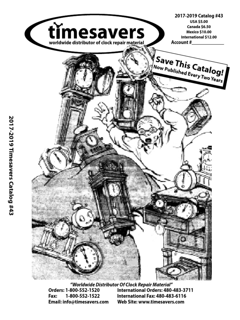 Catalog Piese Ceasuri PDF | PDF