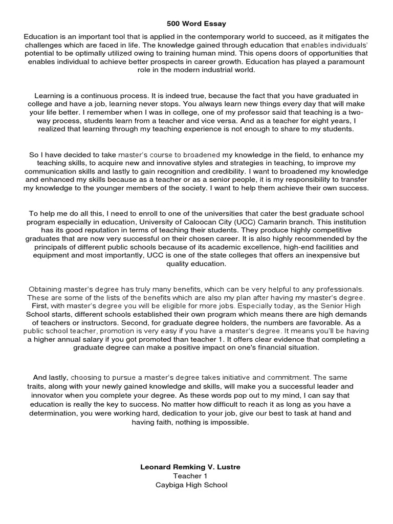 Learning Is A Continuous Process | PDF