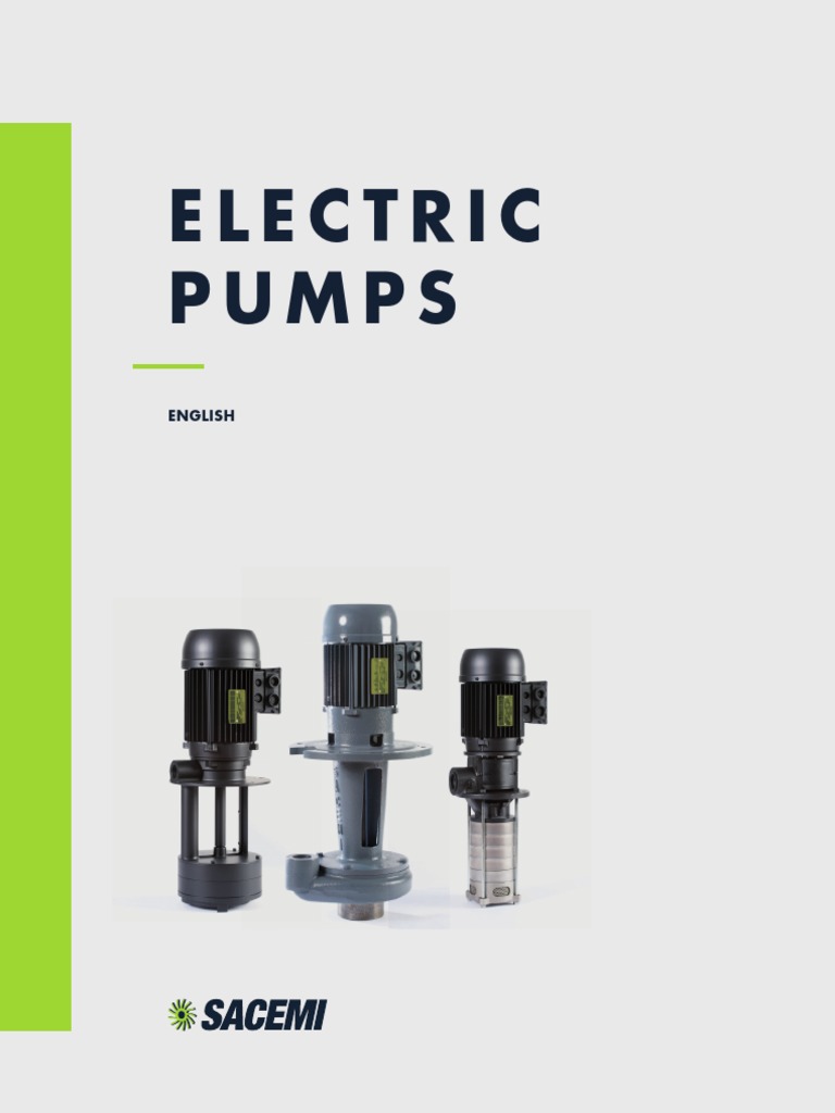 SACEMI Pumps 2018 Rev1 EN | PDF | Technology & Engineering