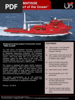 Vessel Specs - OLV VENTURE 1 PDF | PDF | Manufactured Goods | Equipment