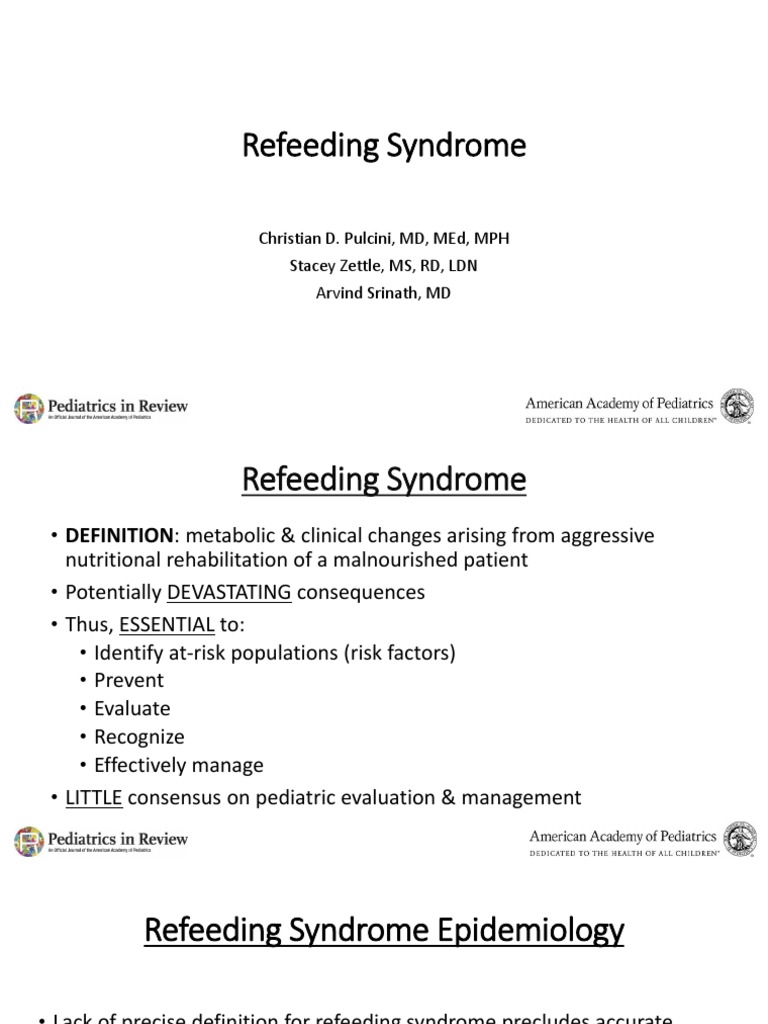 Pir Refeeding PPT Final | PDF
