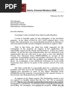 Loan Restructuring Request Letter | PDF | Business