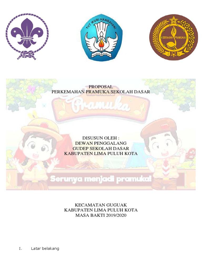 Proposal Pramuka | PDF