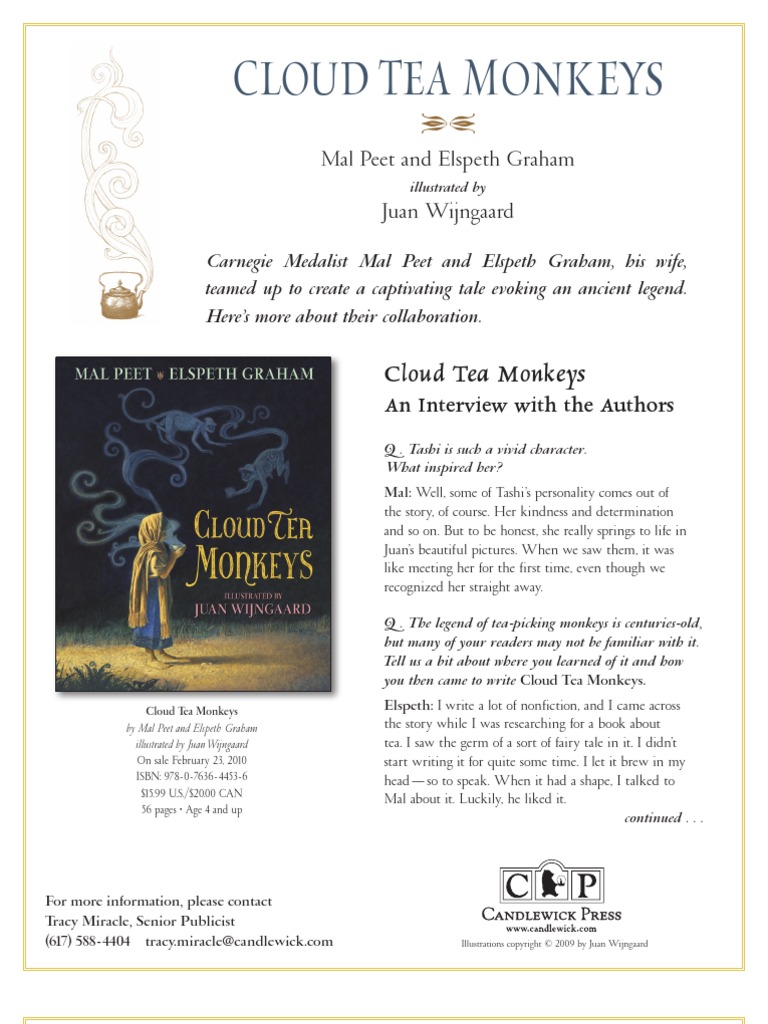 Cloud Tea Monkeys Q&A With Authors Mal Peet and Elspeth Graham | PDF | Books