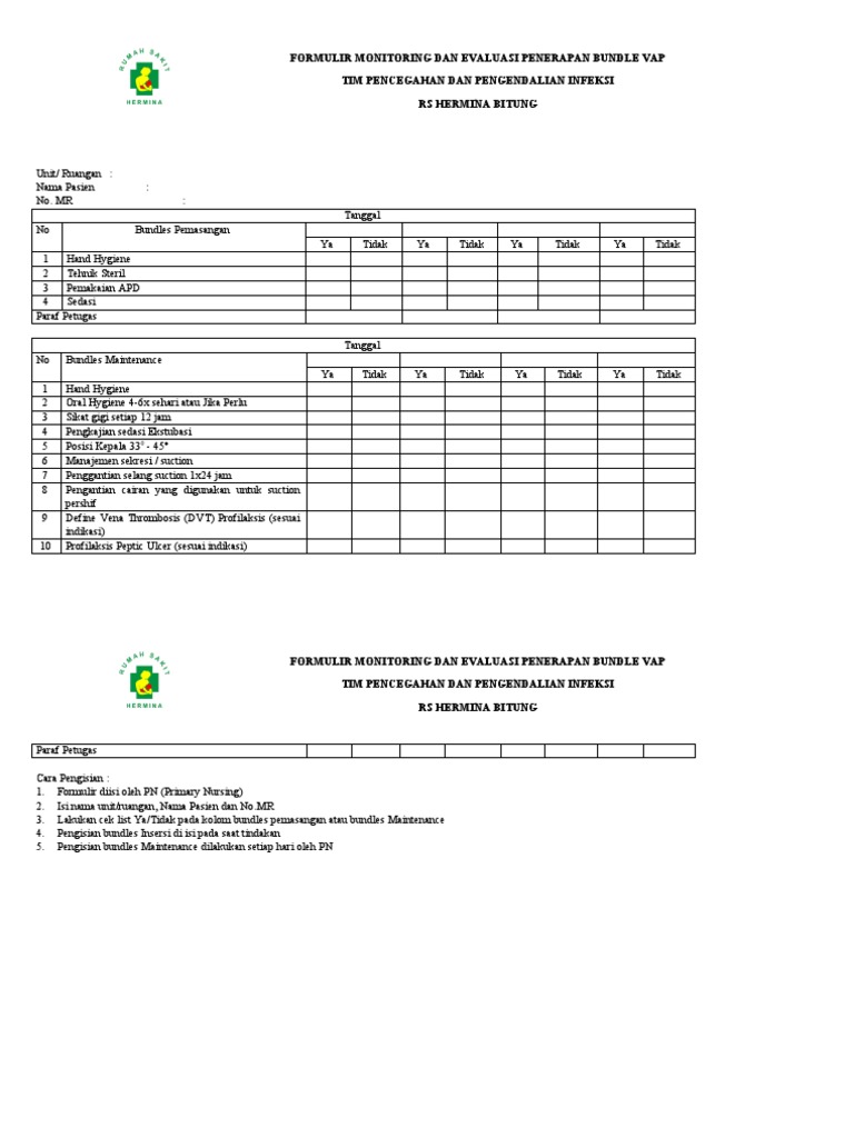 Form Bundle VAP | PDF