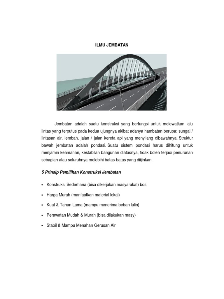 Teori Jembatan | PDF