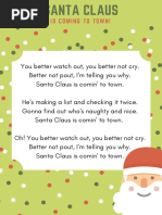Lefty Elf Gift Exchange Story | PDF | Santa Claus | Christmas