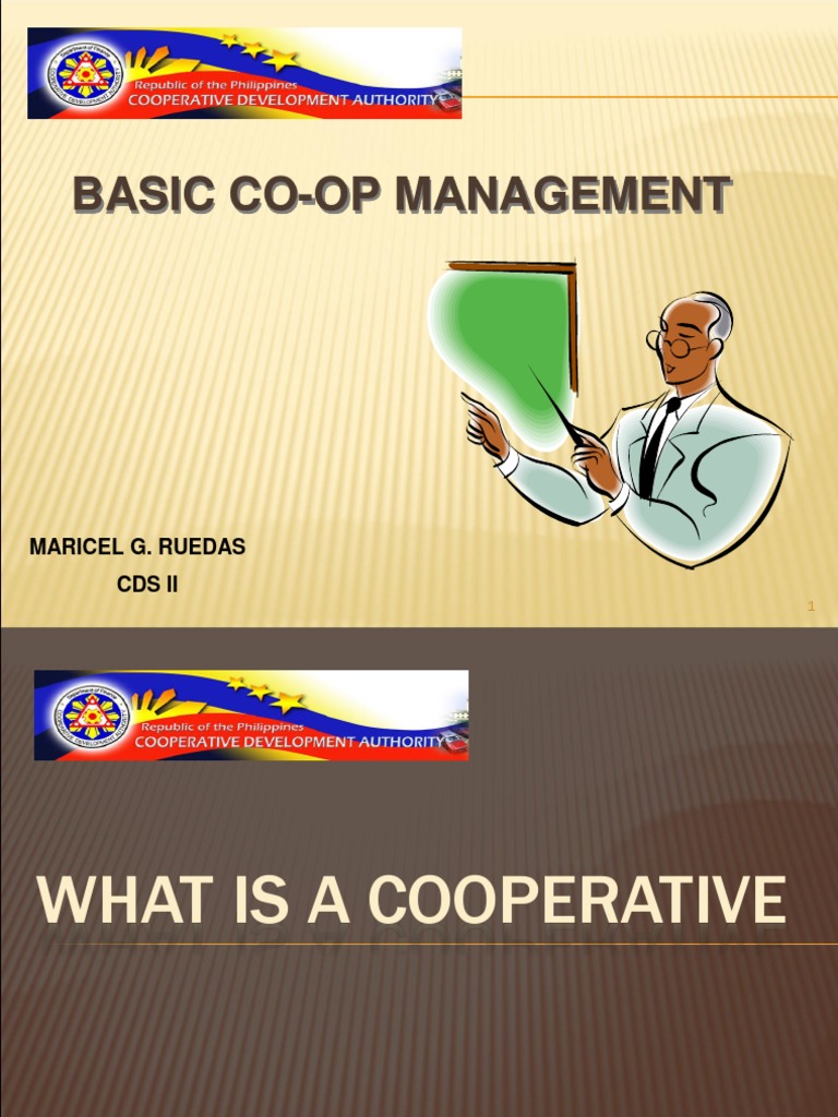 1what Is A Cooperative, Basic Values and Principles (Autosaved) | PDF