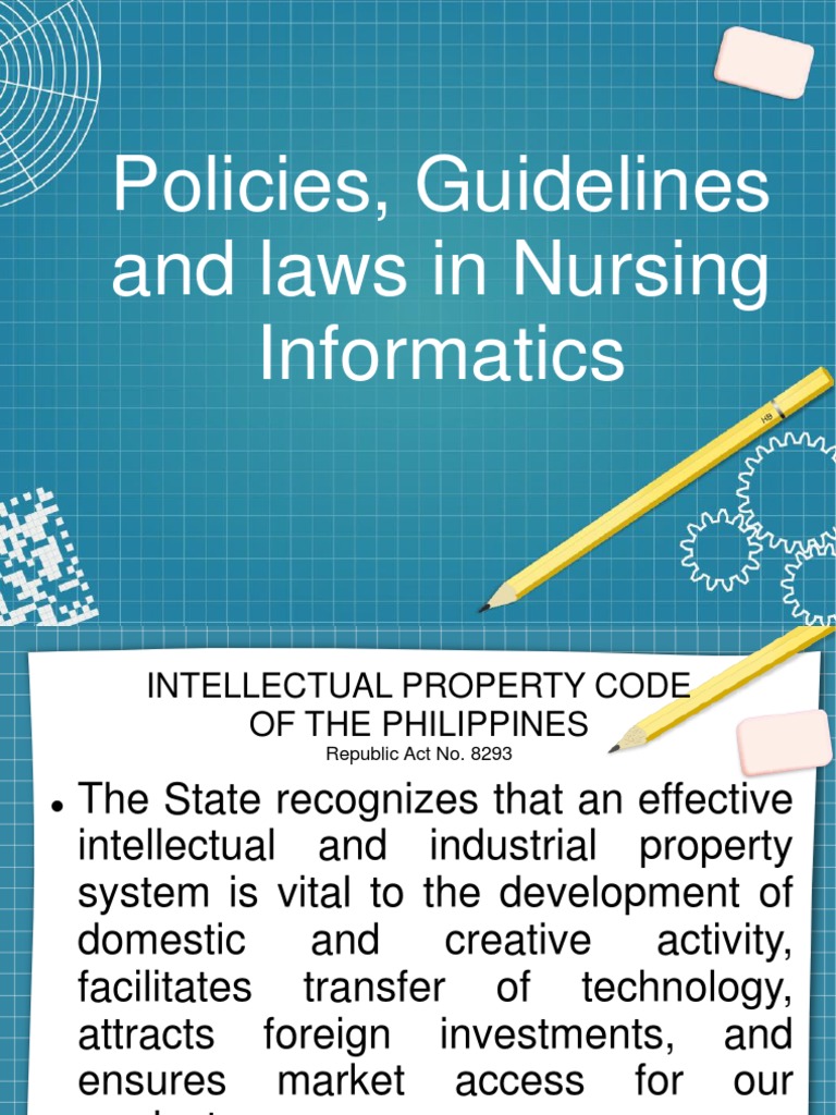 Policies, Guidelines and Laws of Nursing Informatics | PDF