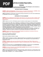 70th Bday Program Script | PDF | Birthdays