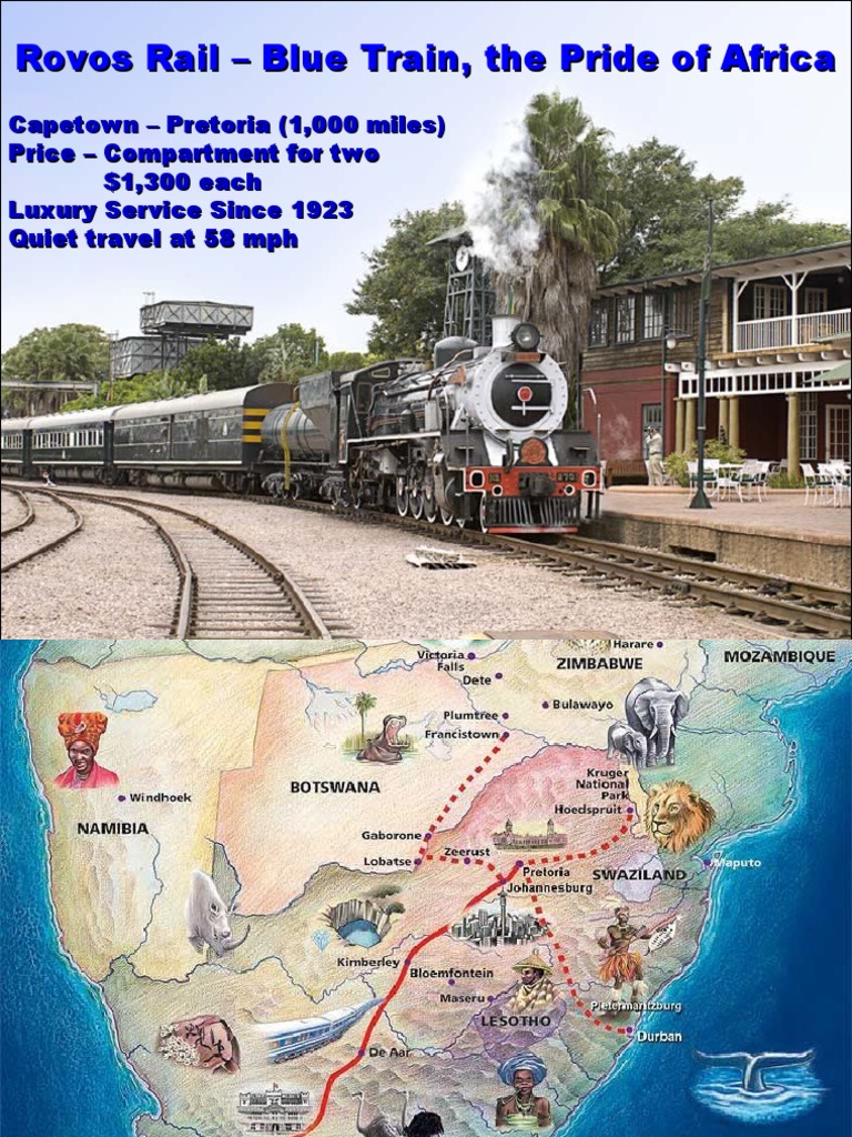 Rovos Blue Train Luxury Travel Guide | PDF | Technology & Engineering