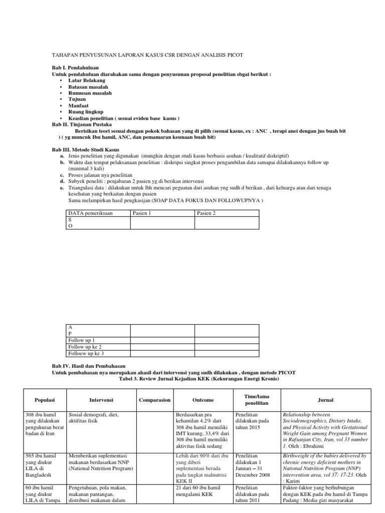 Analisis Picot | PDF