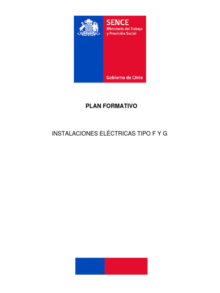 Instalaciones El Ctricas Tipo F y G 21032019 | PDF