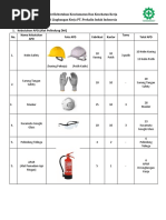 Spesifikasi Standar APD K3 Lengkap | PDF