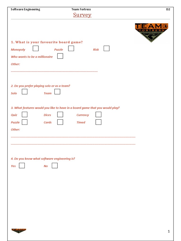 Software Engineering Survey | PDF