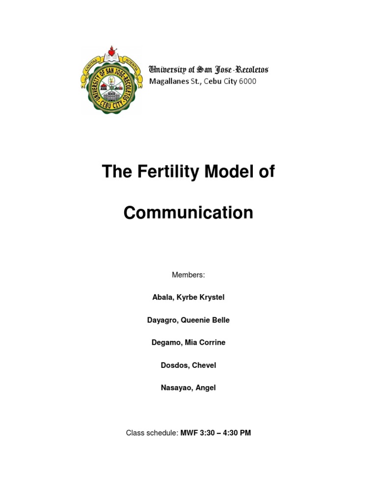 Fertility Model of Communication Explained | PDF