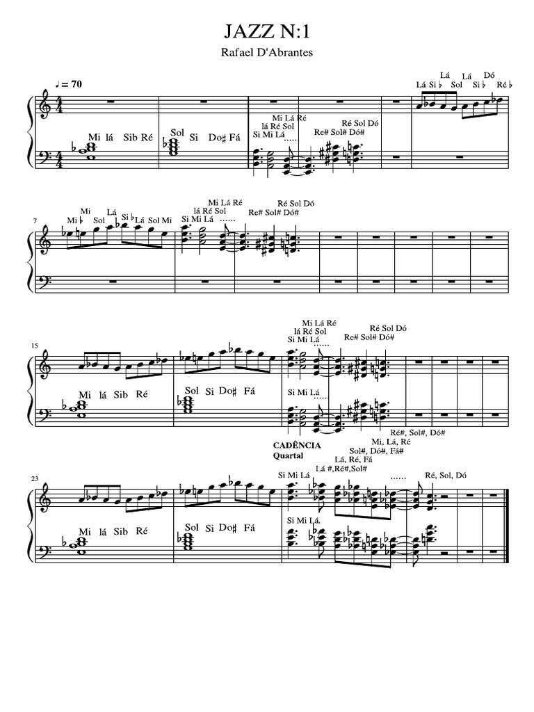 Jazz Piano PDF | PDF