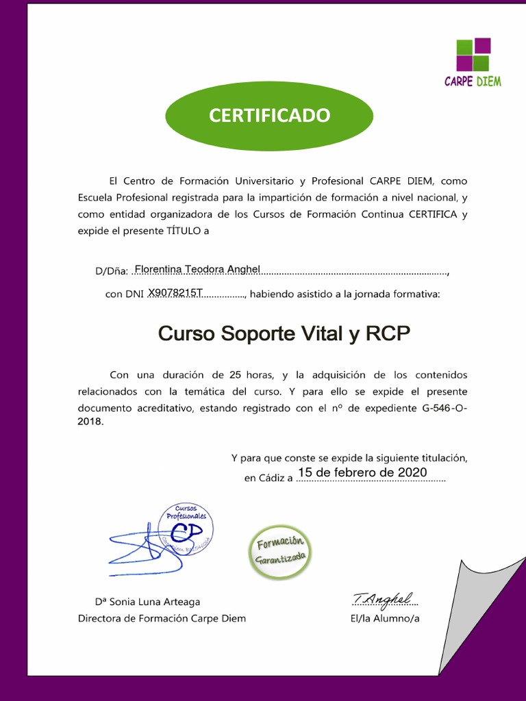 Diploma RCP PDF | PDF