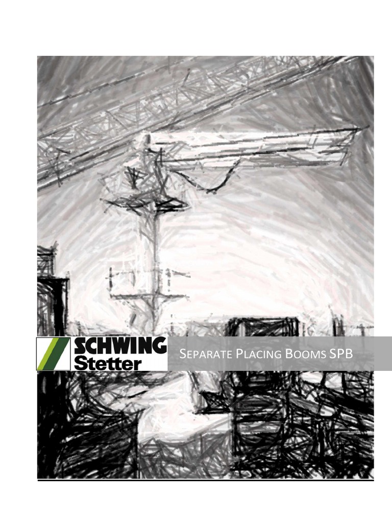 SPB 35 Concrete Placing Boom Overview | PDF | Crane (Machine) | Screw