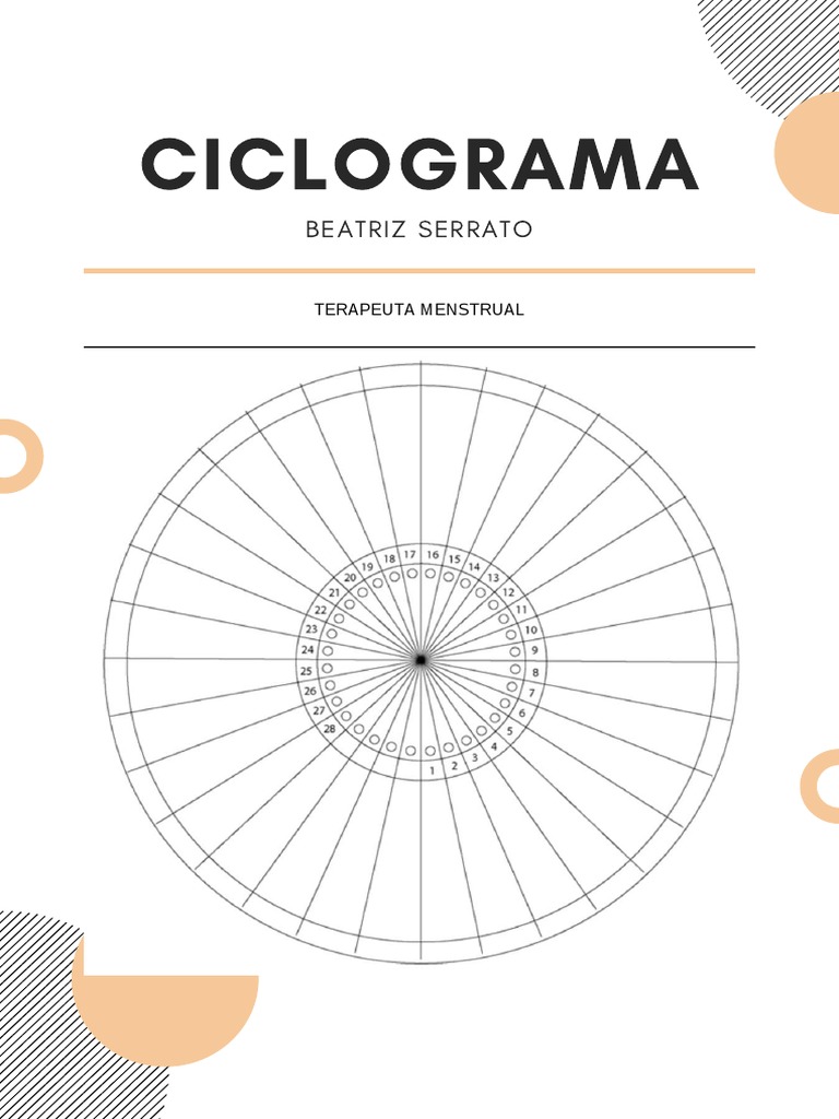Ciclograma | PDF | Ciclo menstrual | Ginecología